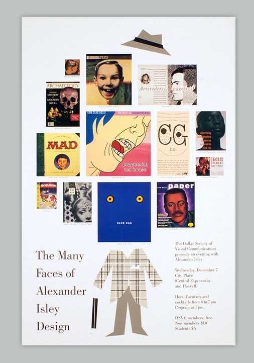 "The Many Faces..." Poster : Alexander Isley Inc. Designers