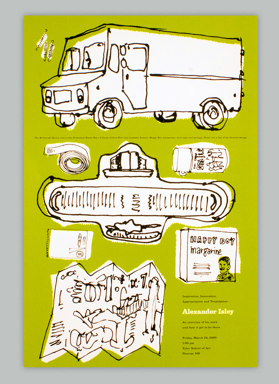 "Inspiration..." Poster : Alexander Isley Inc. Designers